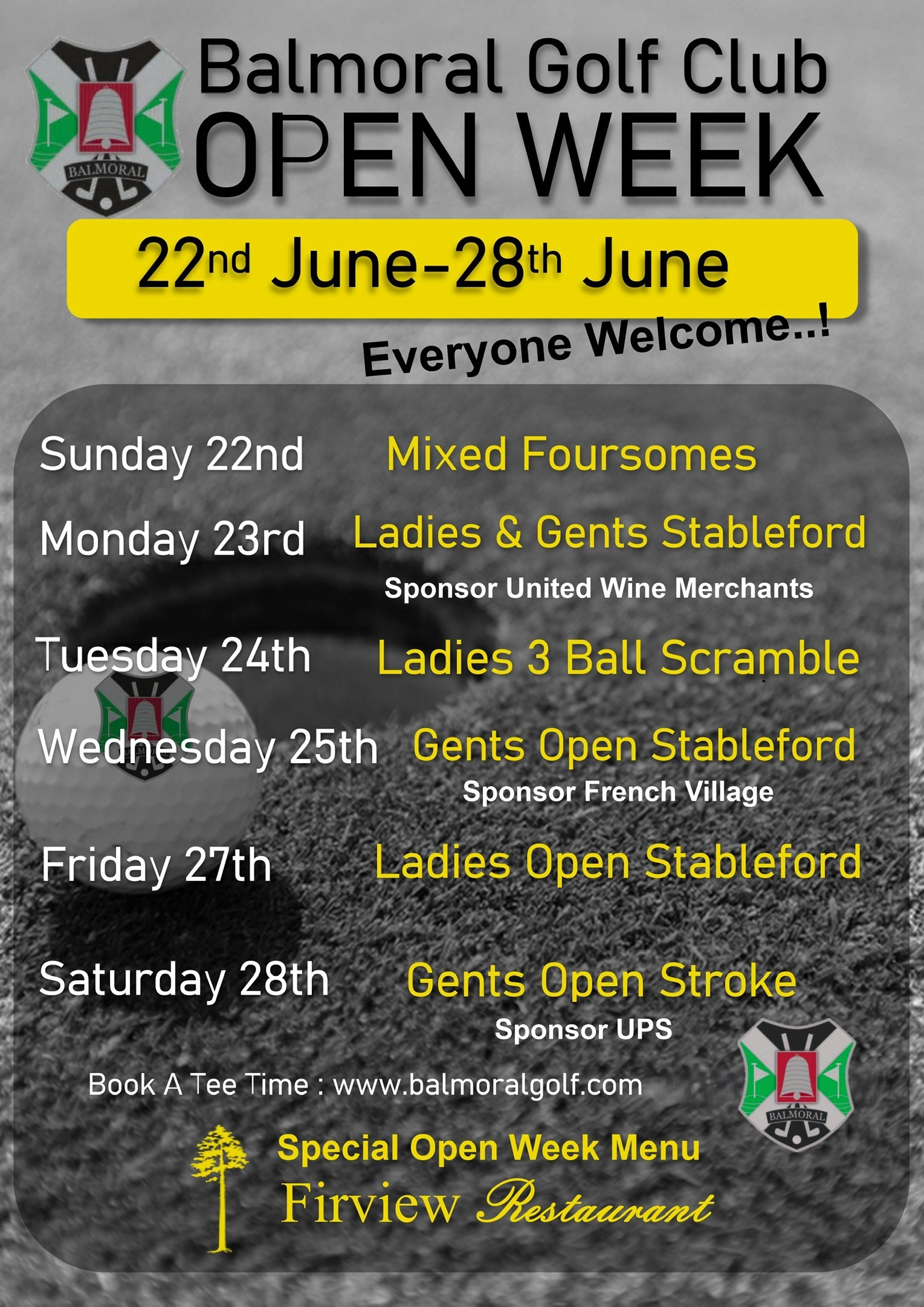 My Homepage - Balmoral Golf Club